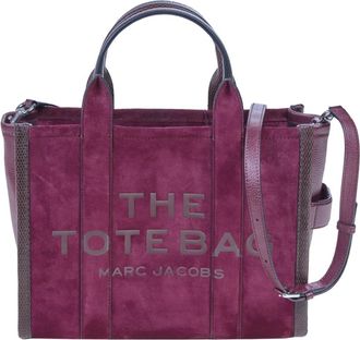 Marc Jacobs Femme, Sacs, Violet, Taille: ONE Size The Suede Medium Tote