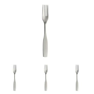 iittala Citterio 98 Dessertgabel, Edelstahl, ca. 13 cm L&auml;nge (Packung mit 4)