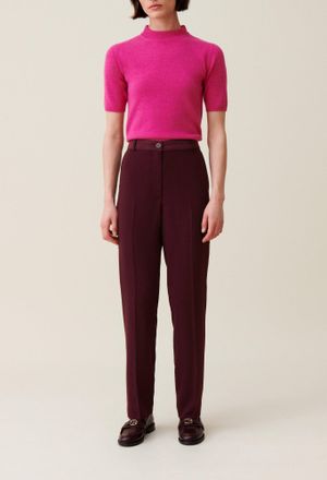 Claudie Pierlot Pantalon tailleur coupe cigarette