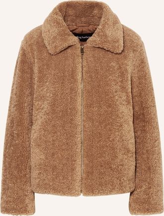 Darling Harbour Darling Harbour Teddyfell-Jacke beige