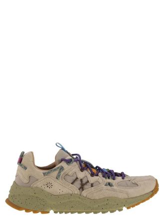 Flower Mountain Low-Top Sneaker - Yamabushi - Sneakers In Suede And Technical Fabric - Gr. 40 (EU) - in Beige - f&uuml;r Damen