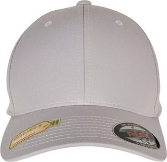 Flexfit Unisex Recycled Polyester Cap Baseballkappe, Silver, L/XL