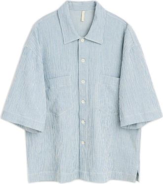 Sunflower Homme, Chemises, Bleu, Taille: L Chemise &agrave; manches courtes