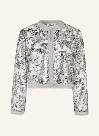 Baum Und Pferdgarten Baum Und Pferdgarten Mesh-Bolero Bethina Mit Pailletten silber