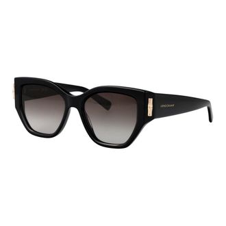 Longchamp Femme, Accessoires, Noir, Taille: 51 MM Lunettes de soleil &eacute;l&eacute;gantes Lo764S