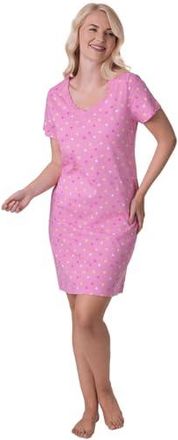 Camille and Print - Chemise de nuit en coton doux pour lété - - 48