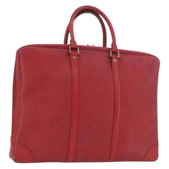 Louis Vuitton Pre-owned Epi Leder Business Tasche - - Pre-owned - Damen - Rot - ONE SIZE
