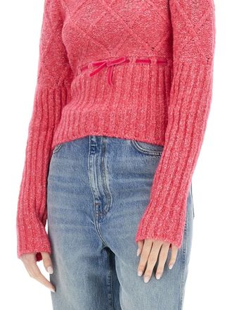 Cormio Wool Jersey Sweater - Pink