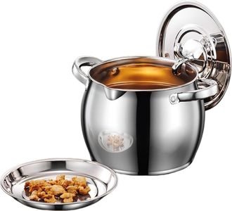 Generic Fettauffang,Edelstahl &Ouml;l Lagerung und Beh&auml;lter - Kochfett Auffangbeh&auml;lter mit Siebdeckel,Geeignet F&uuml;r den Einsatz In der K&uuml;che, Zum Kochen Und Backen,