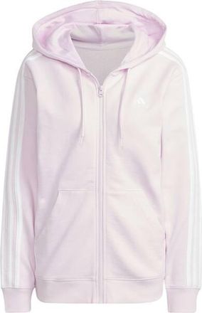adidas Damen Kapuzensweat Essentials 3-Streifen French Terry Regular