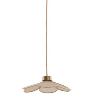 Light & Living Light & Living - suspension - Fyano - marron - textile - E27
