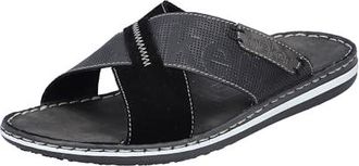 Rieker Mules pour homme 21098, Noir, 40 EU