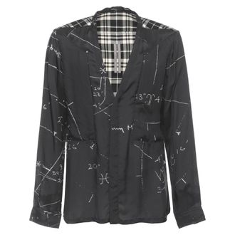Rick Owens Homme, Chemises, Noir, Taille: L Rick Owens Chemises Black
