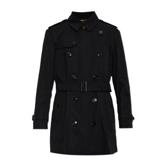 Burberry Trench Kensington - Homme - Manteaux - Noir - Taille: XL