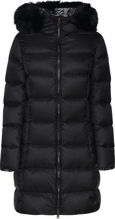 Colmar Femme, Manteaux, Noir, Taille: 36 FR Long Nylon Parka