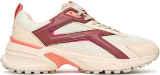 Calvin Klein Sneakers Hike Run Ckstripe Mesh HW0HW03002 Hellbeige