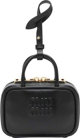 Miu Miu Micro Beau Ledertasche - - Bags - Damen - Schwarzk - ONE SIZE