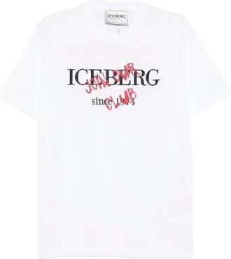 Iceberg Homme, Tops, Blanc, Taille: S Optical T-shirt