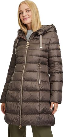 Betty Barclay Womens 7349/1546 Down Jacket, Brown, 38