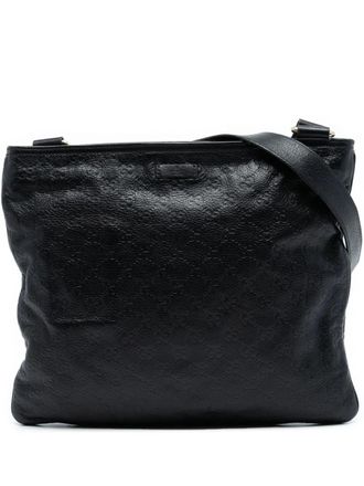 Gucci 2016-2025 Guccissima crossbody bag - Noir
