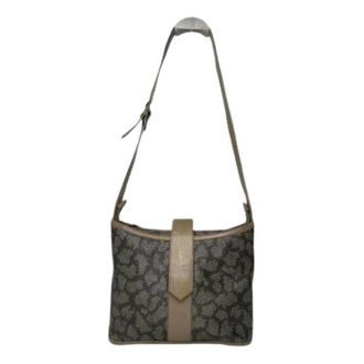 Saint Laurent Pre-owned Canvas Schultertasche - - Pre-owned - Damen - Beige - ONE SIZE