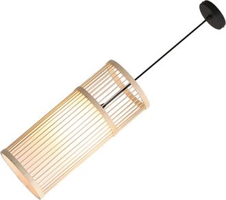 OSALADI Kronleuchter Aus Bambus Japanische Pendelleuchte Gewebter Kronleuchter Deckenleuchte Aus Bambus Japanischer Antike Laternen-deckenlampe Kleiner Ge&auml;st