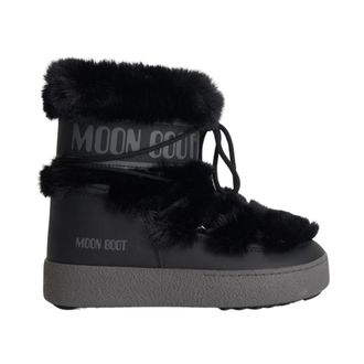Moon Boot Femme, Chaussures, Noir, Taille: 37 EU Ltrack Faux Fur WP