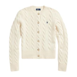 Polo Ralph Lauren Damen, Strickwaren, Wei&szlig;, MGr&ouml;&szlig;e