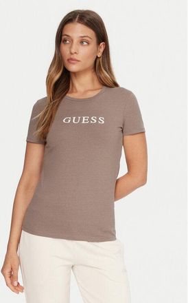 Guess T-Shirt O5RI01 KBBU1 Beige Regular Fit