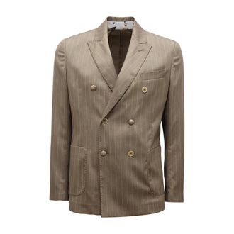 Bob Suit401 Zweireiher Anzug - - Jackets - Herren - Gr&uuml;n - S