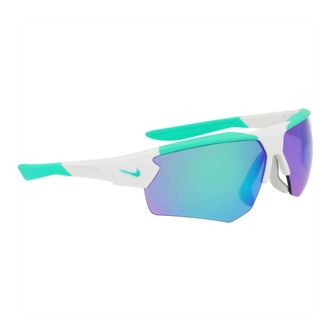 Nike Cloak Verspiegelt-Sport-Sonnenbrille (Silber/Gr&uuml;n)