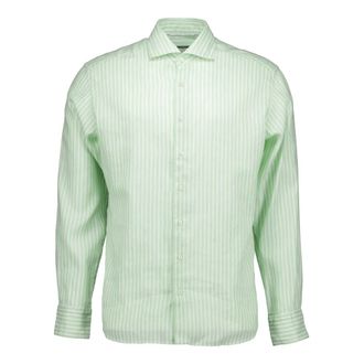 Eterna Homme, Chemises, Vert, Taille: 8XL 1342 Xs82 Long Sleeve Shirt