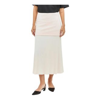 Jil Sander Lagiger Midi-Rock - - Skirts - Damen - Rosa - S