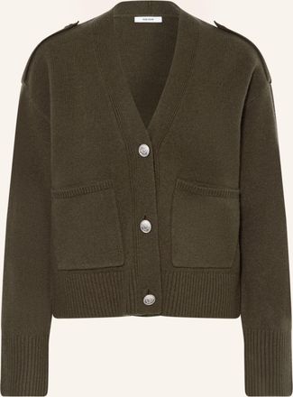 Reiss Reiss Strickjacke Maya gruen