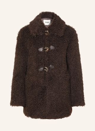 Maje Kunstfell-Jacke braun