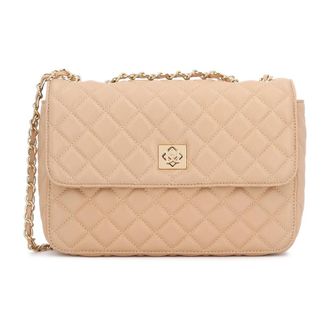 Kazar Vidia Gesteppte Lederhandtasche - - Bags - Damen - Beige - ONE SIZE