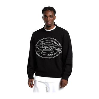Dickies Union Jacquard Sweater - - Knitwear - Herren - Schwarzk - M