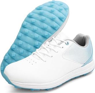 Generic Chaussures De Golf Imperméables sans Crampons pour Les Femmes Filles Golfeuses Légères Marche Chaussures Décontractées Baskets DEntraînement Confortab
