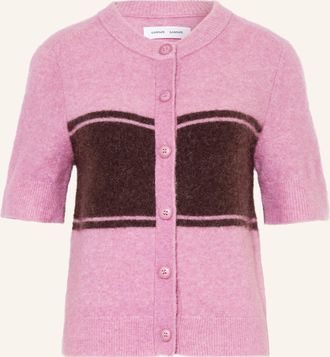 Sams&oslash;e & Sams&oslash;e Sams&oslash;e Sams&oslash;e Strickjacke Sanoura Mit Merinowolle Und Alpaka pink