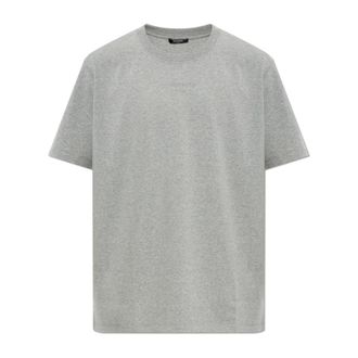 Balmain Homme, Tops, Gris, Taille: S Le T-Shirt Logo
