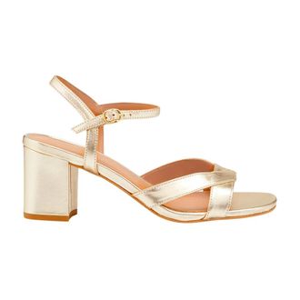 Cosmoparis Femme, Chaussures, Jaune, Taille: 40 EU Prune Heel Sandal