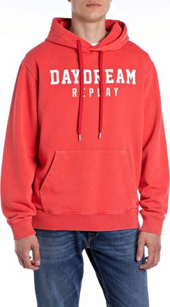 Replay Herren M3084 Kapuzenpullover, 663 Imperial RED, XS