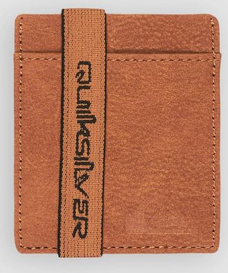 Quiksilver Brackman Vertical Geldb&ouml;rse tobacco brown