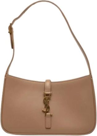 Saint Laurent Sac bandouli&egrave;re vintage doccasion - Femme - Pre-owned - Beige - Taille: ONE Size