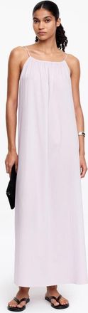 Arket Strandkleid Aus Lyocell Und Baumwolle -Rosa