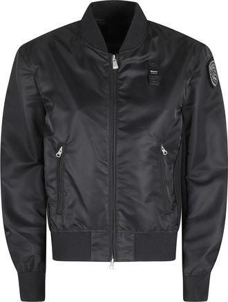 Blauer Femme, Vestes, Noir, Taille: 40 FR Bomber Vestes