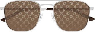 Gucci Gg1881S Sonnenbrille - - Accessories - unisex - Grau - 54 MM