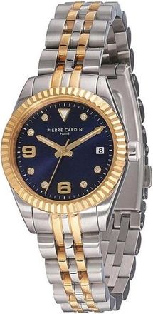 Pierre Cardin Femme, Accessoires, Gris, Taille: ONE Size Montre Bracelet en Acier Inoxydable