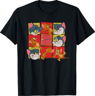 Tom & Jerry Squares T-Shirt