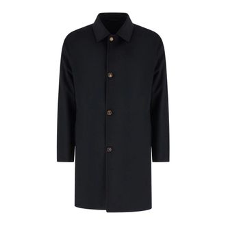 Kired Kired - Peak Reversible Coat - Homme - Manteaux - Noir - Taille: XL